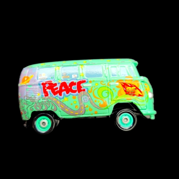 Mattel | Toys | Disney Pixar Cars Pit Crew Fillmore Green Vw Bus ...